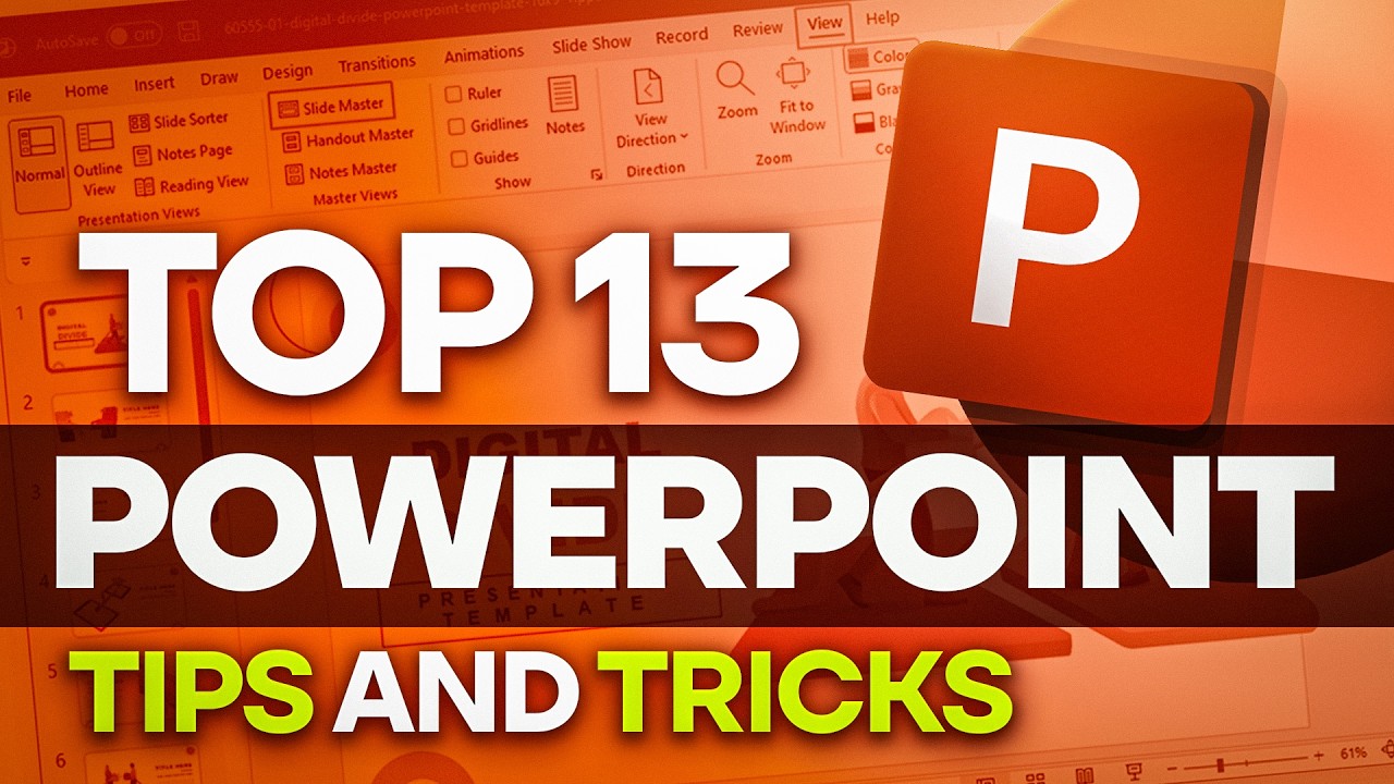 Top 13 PowerPoint Tips and Tricks for Professional Presentations