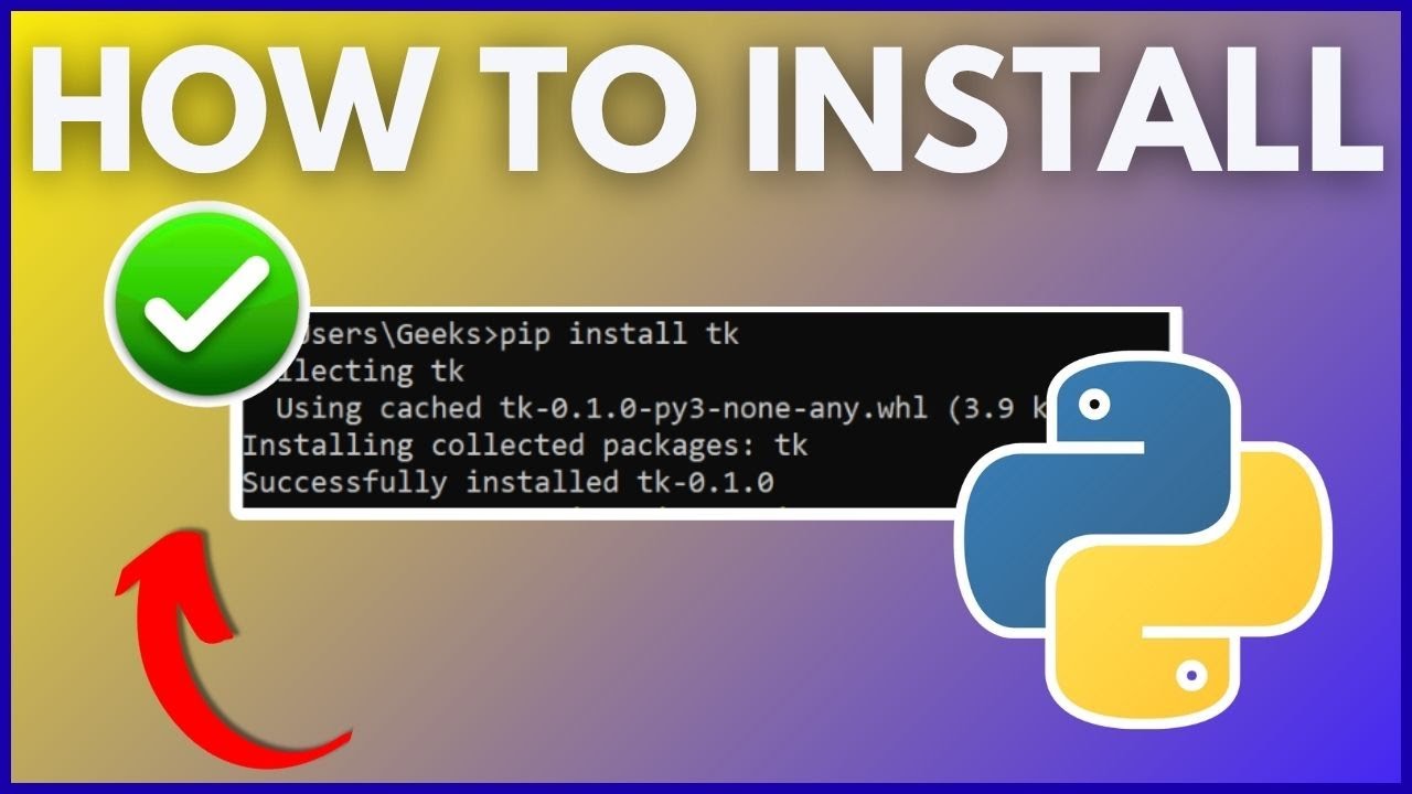 How to Install Tkinter in Python | EASY METHOD (Step-By-Step 2026)