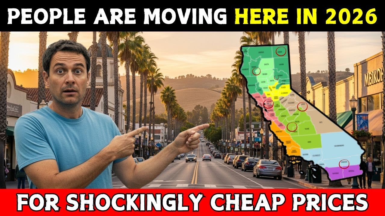 10 California Towns With Surprisingly Cheapest Homes in 2026