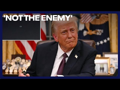 Trump's update on NJ drones: 'Not the enemy'