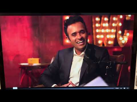 Vivek Ramaswamy name pronunciation on Louder With Crowder