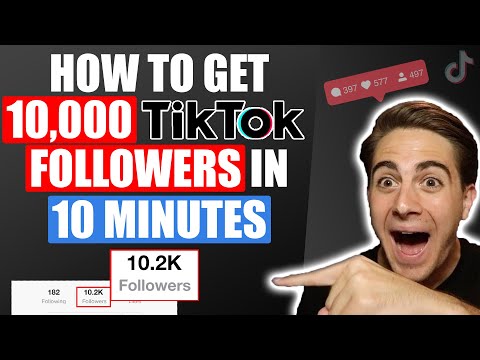 How To Get 10,000 TikTok Followers in 10 Minutes *not clickbait*
