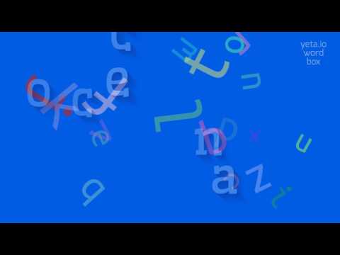 How to say "concave"! (High Quality Voices)