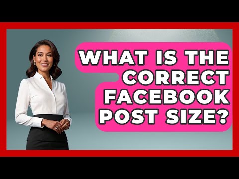 What Is The Correct Facebook Post Size? - Graphic Design Nerd