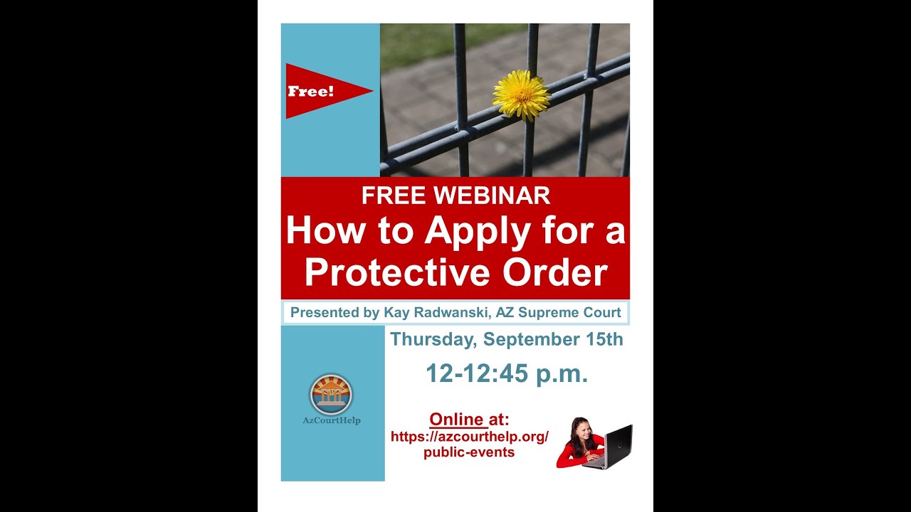 How to Apply for a Protective Order in Arizona