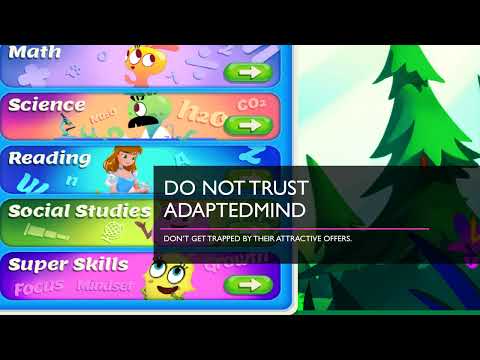 Do not Trust #adaptedmind kids learning app « Lets Talk
