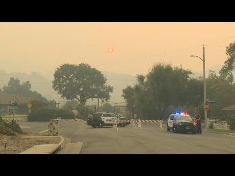 Sun rises over Arcadia where Bobcat fire spreads, posing new dangers | AFP
