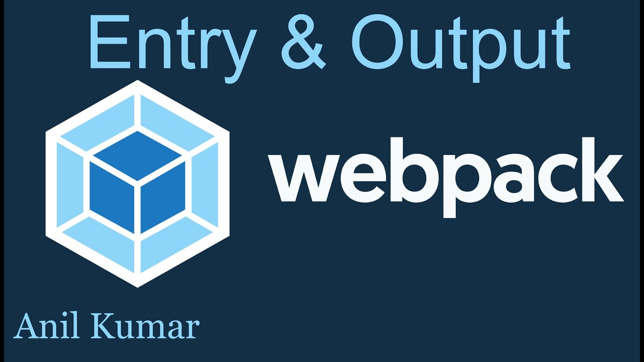 Webpack Tutorial #4 Entry and Output file