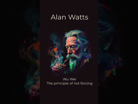 The Principle of not Forcing #wuwei #alanwatts #taoism #philosophy
