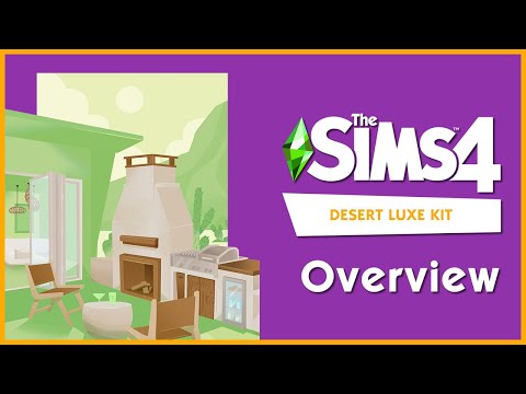 The Sims 4: Desert Luxe Kit Overview – Sims Society