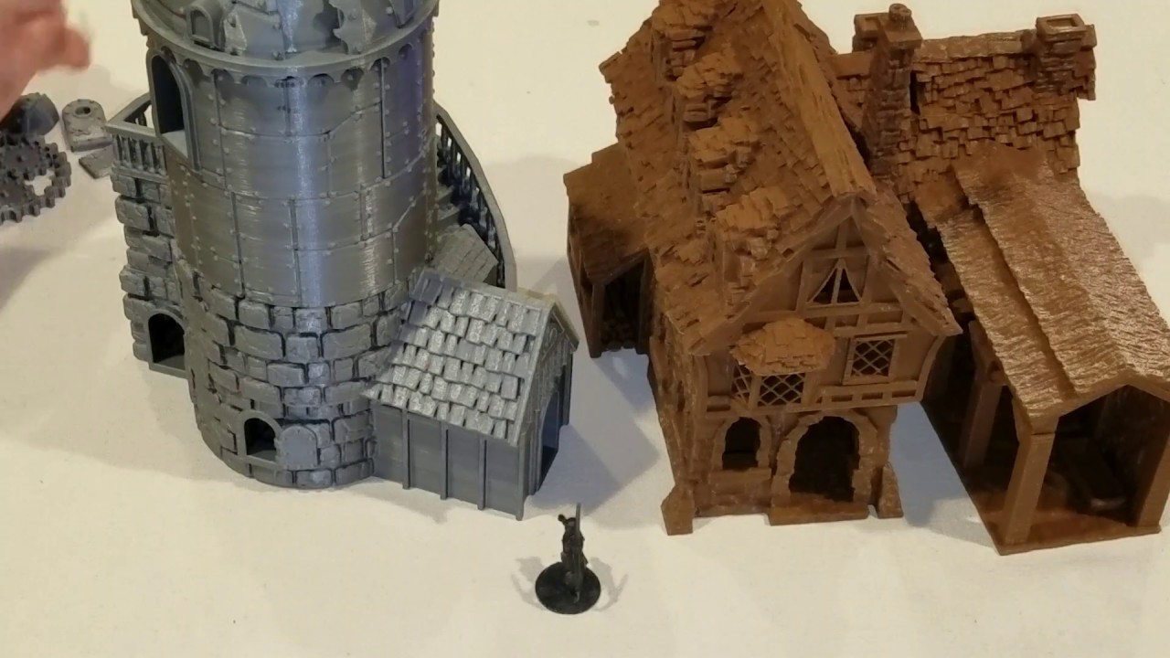 #267 3D Printing for Wargames from Printable Scenery files