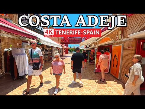 TENERIFE - COSTA ADEJE | What do these places look like? ☀️ 4K Walk ● June 2025