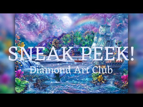 SNEAK PEEK! Moonlight Paradise by Steve Sundram and Diamond Art Club
