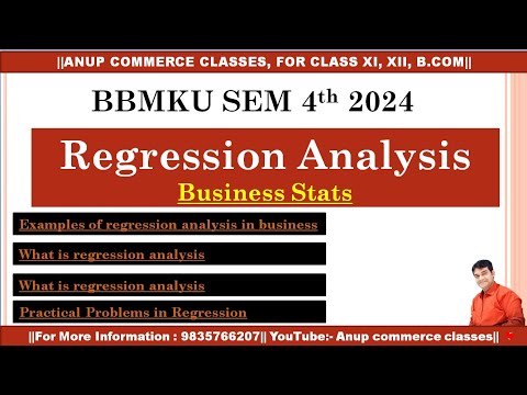 What is meant by regression analysis?| What is the main purpose of regression analysis?| Semester 4|