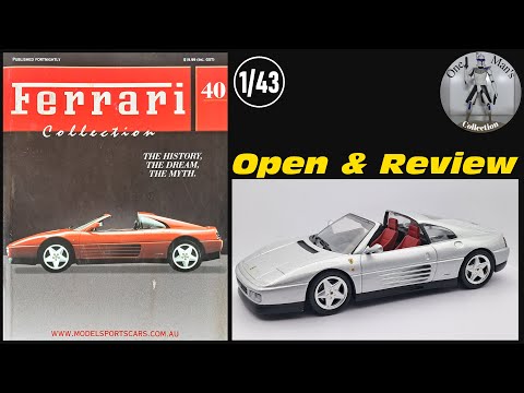 Ferrari Collection Magazine #40 - 1/43 Scale Ferrari 348 TS (1989) - Unboxed Review