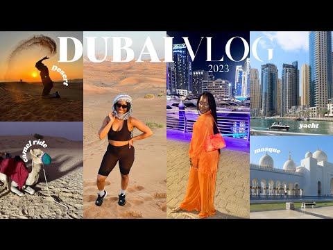 DUBAI VLOG 2023| Yacht, Desert, Abu Dhabi, Burj Khalifa & More