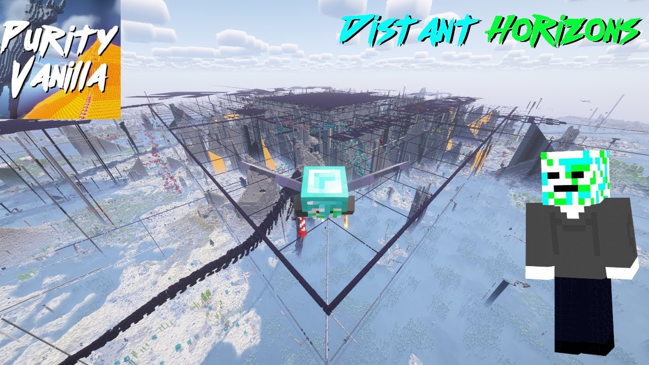 What Does Purity Vanilla's Spawn Look Like With Distant Horizons? - Purity Vanilla (no hack anarchy)