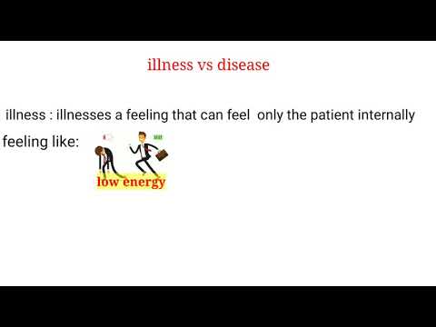 What is difference between illness and disease #motivation #viral