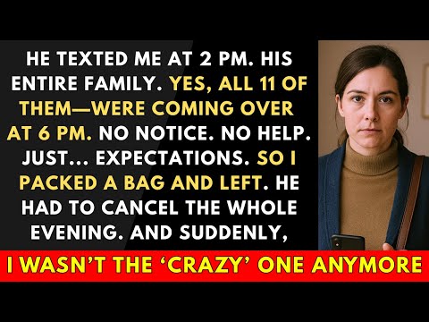 My Husband Would Invite His Family Without Telling Me—So I Left Right Before They Arrived.