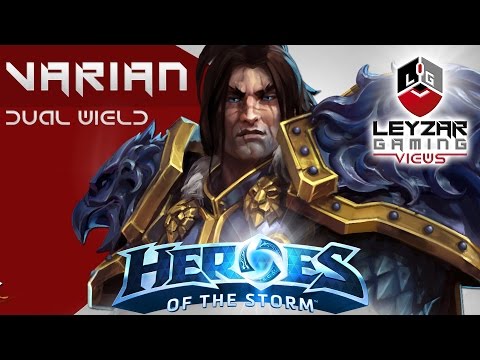 HotS Video: Varian Twin Blades Build (HotS Varian Gameplay Quick Match) on HeroesFire