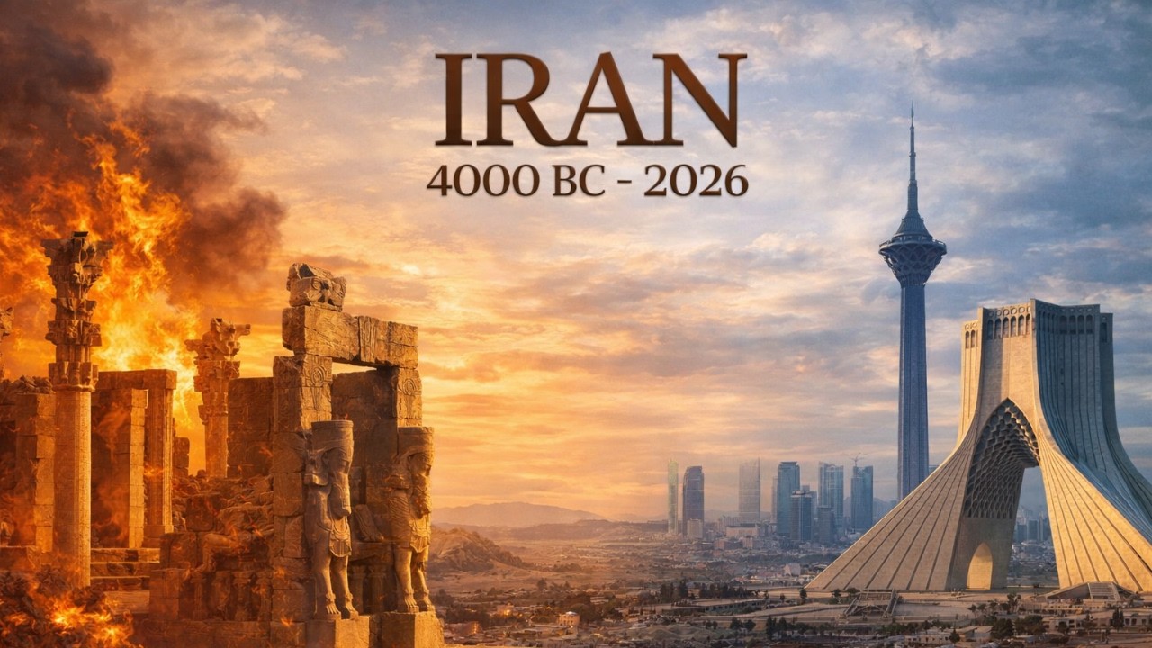 The Entire History of Iran in 15 Minutes | From Persia to Iran.