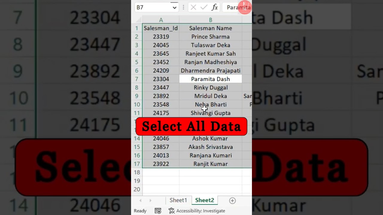 How To Convert Single Excel Sheet in PDF