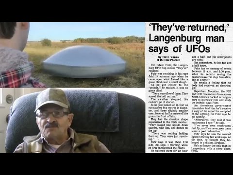 Interview with Canadian Farmer Edwin Fuhr about his Encounter with UFOs in 1974