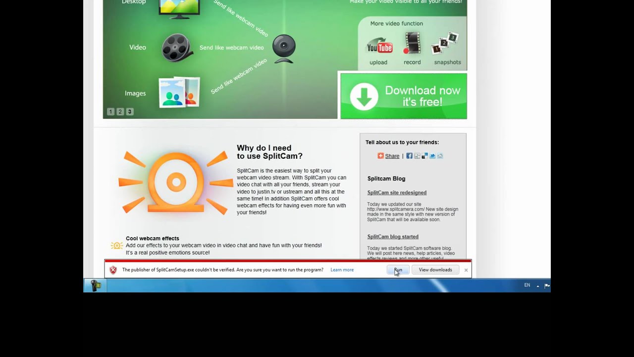SplitCam Installation Guide