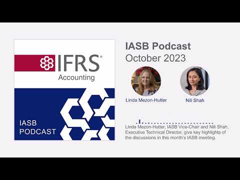 October 2023 IASB podcast
