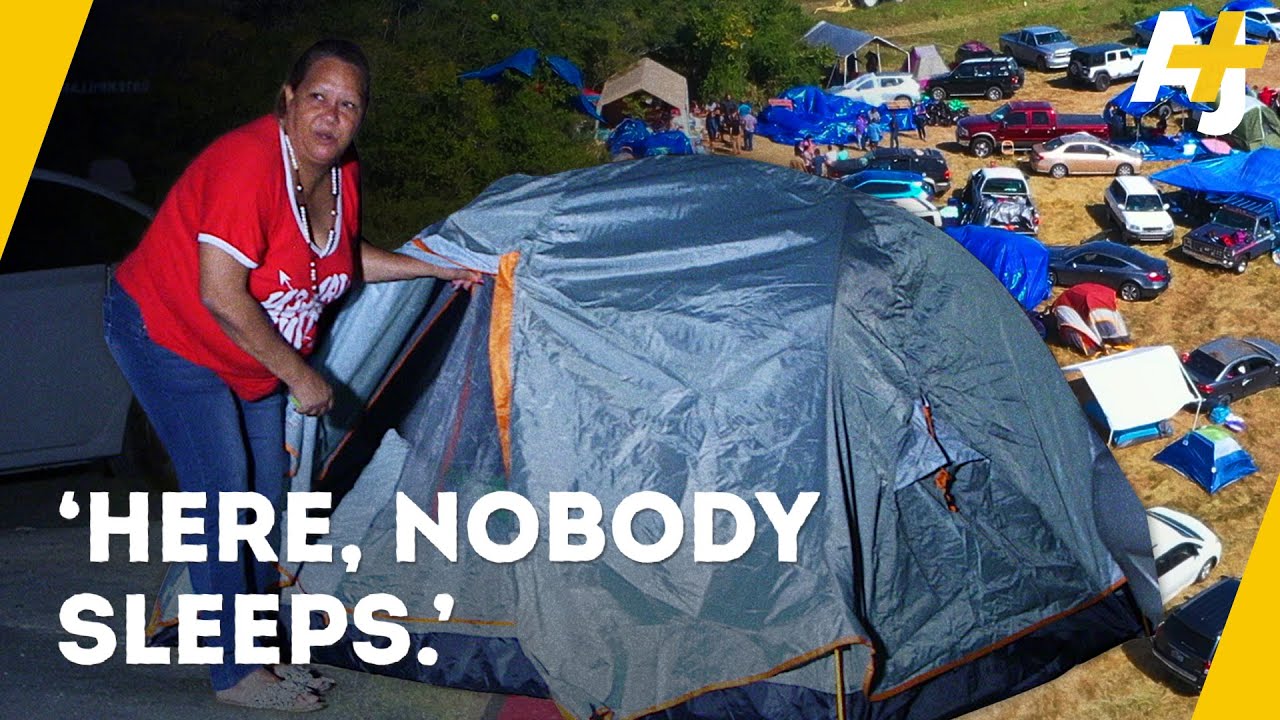 Why Are Puerto Ricans Sleeping Outside Their Homes?