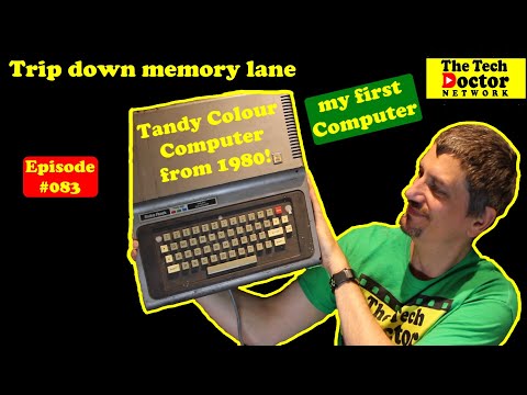 083: Tandy Color Computer (CoCo) from 1980: A trip down memory lane ...