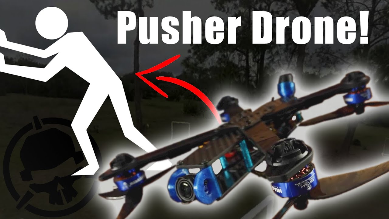 Mega Drone Stars | Pusher Drone!! - Upside Down Motors?! | Rotor Riot