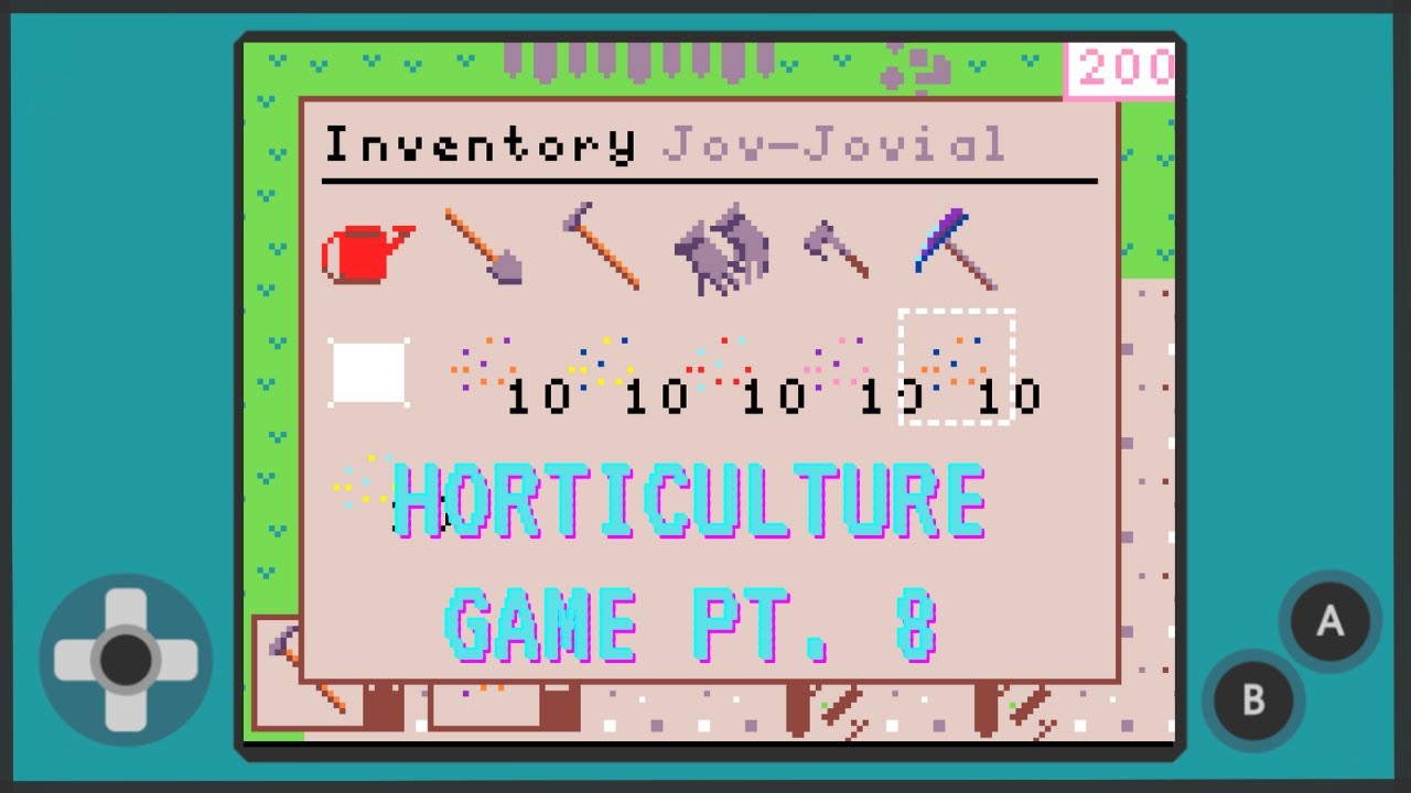 MakeCode Arcade Advanced - Horticulture Game Pt. 8