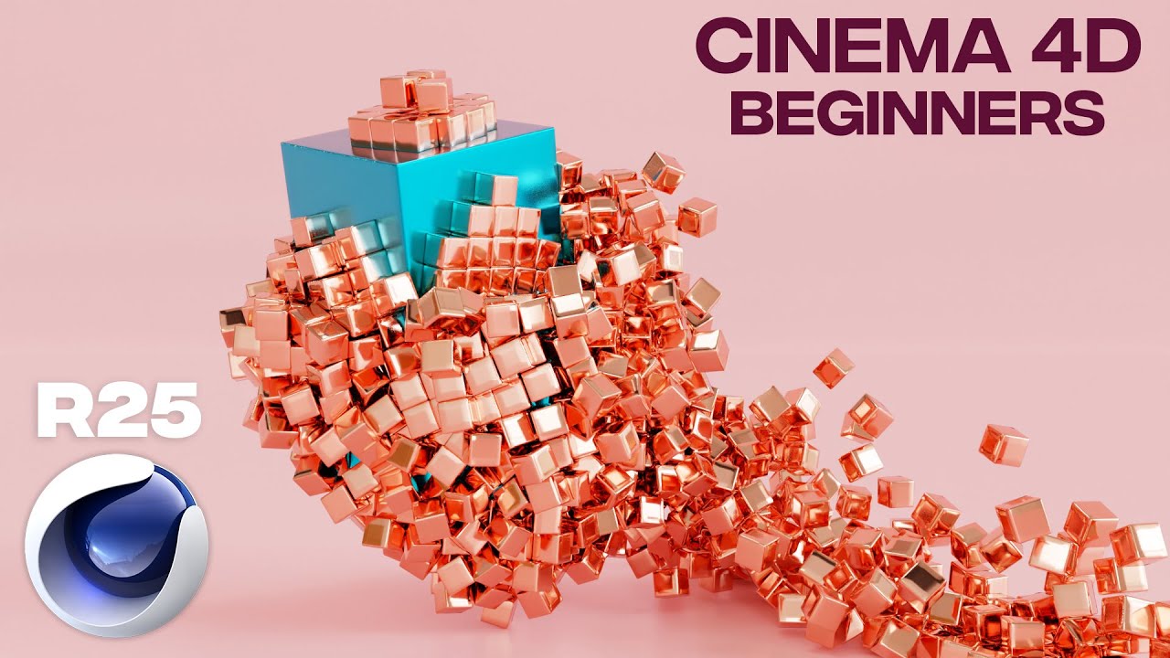 Cinema 4D Absolute Beginners Tutorial || Cinema 4D Dynamics Tutorial