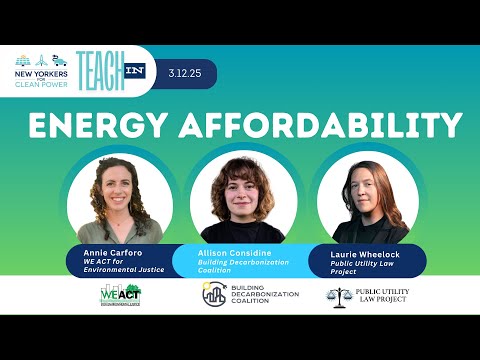 Teach-In: Energy Affordability 3.12.25