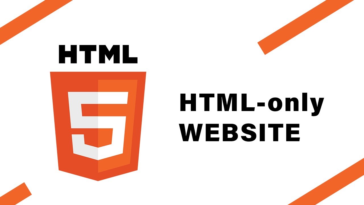 Create an HTML-only Website with GitHub