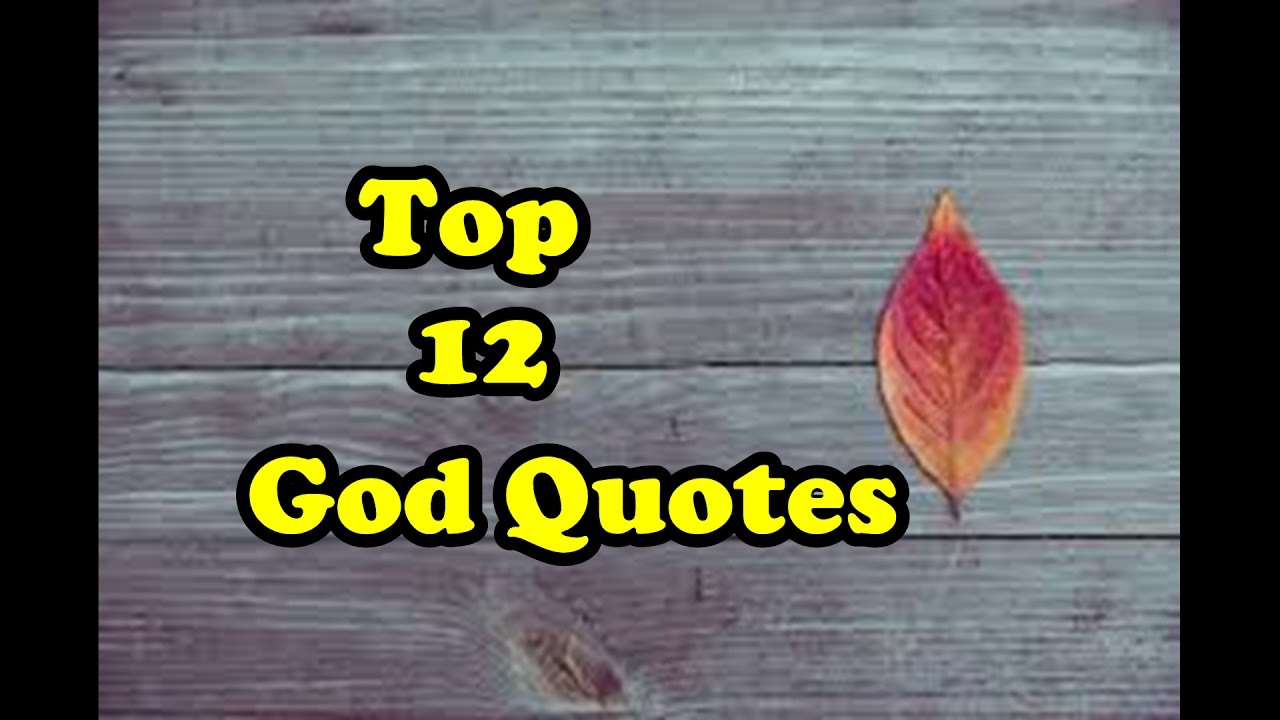 Top 12 God Quotes #1 // God Blessings // God Quotes About Strength // Bible Quotes // Best Quotes //