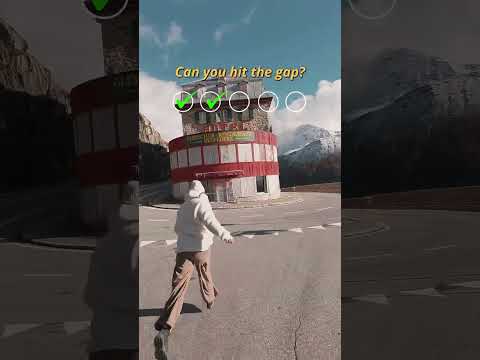 DJI Neo Gap Challenge | Can You Hit the Gap? ✨
