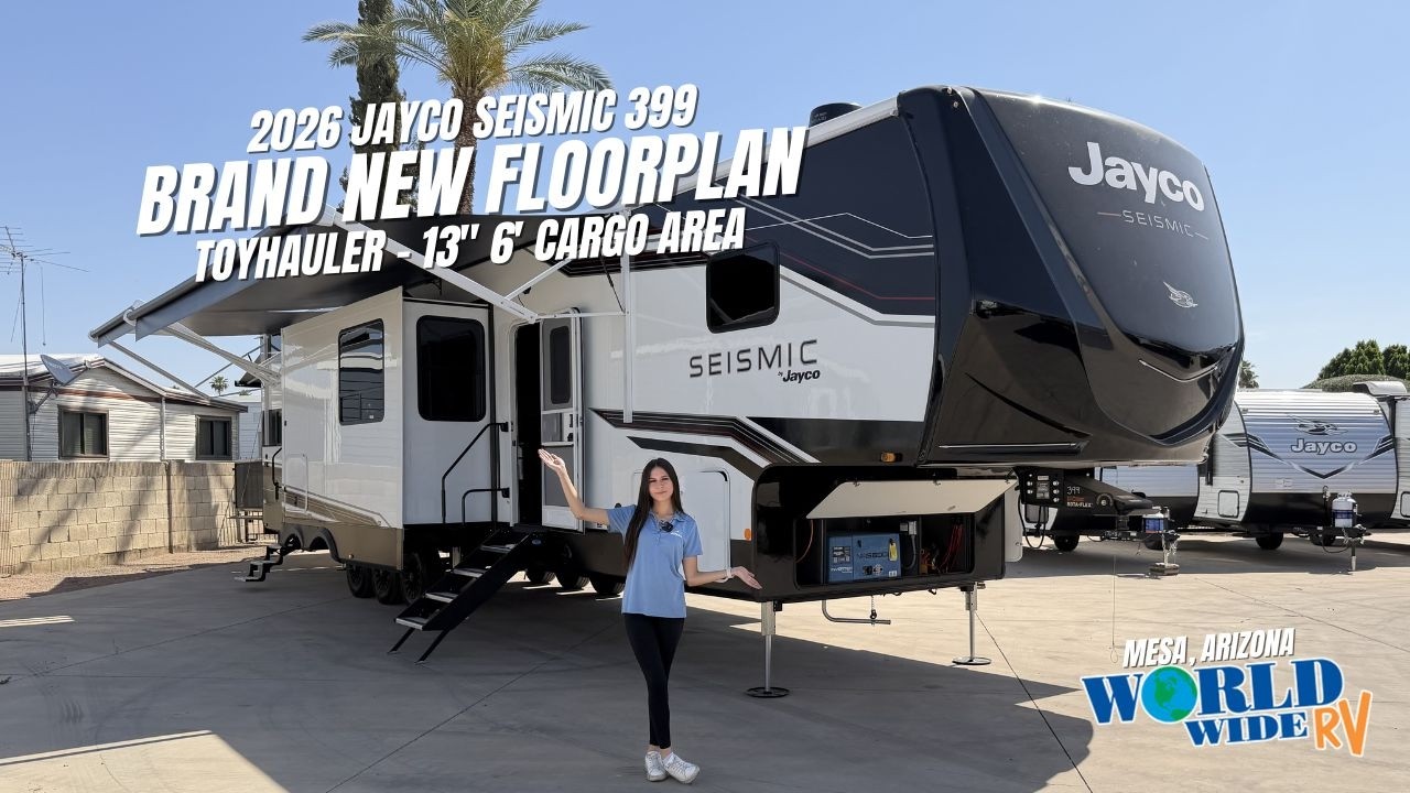 2026 Jayco Seismic 399 - The Best NEW Toy Hauler out There? - World Wide RV