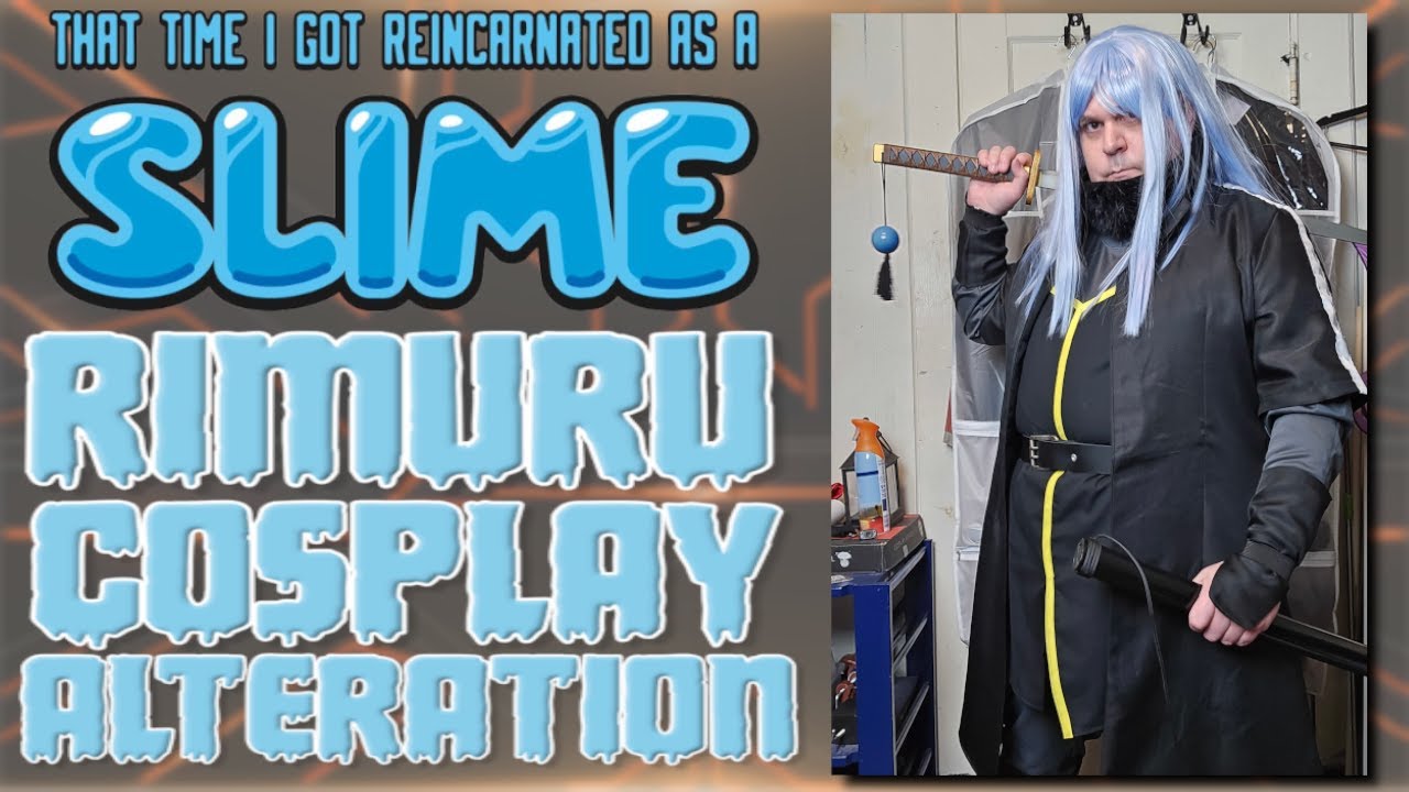 Fixing Up A Demon Lord Rimuru Cosplay From Amazon
