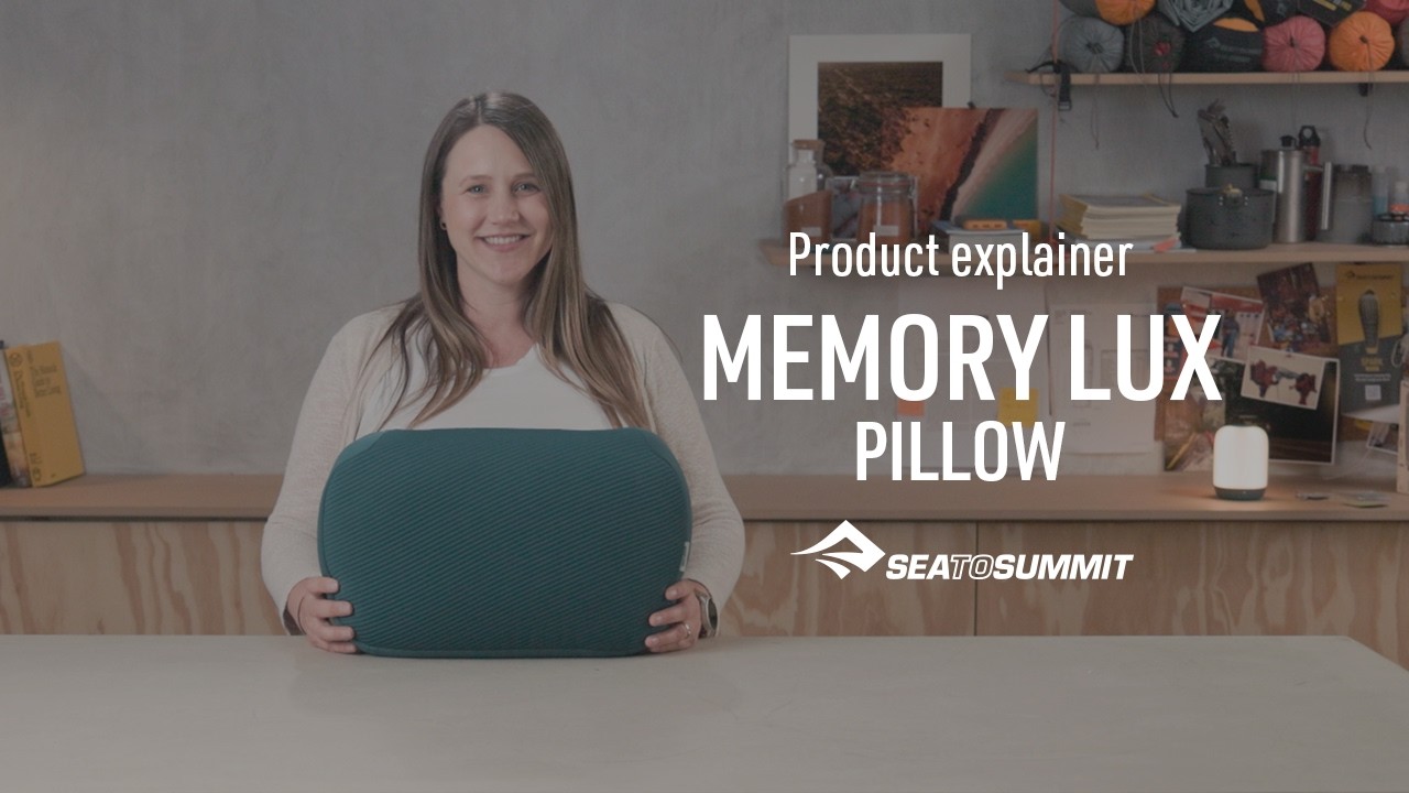 Memory Lux Pillow | Thick Memory Foam, Compact & Ultra Comfortable