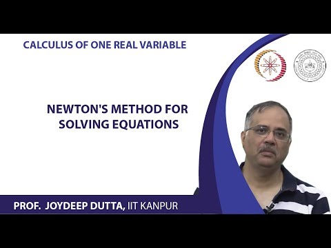 Newton's Method for solving Equations Video Lecture - Calculus ...