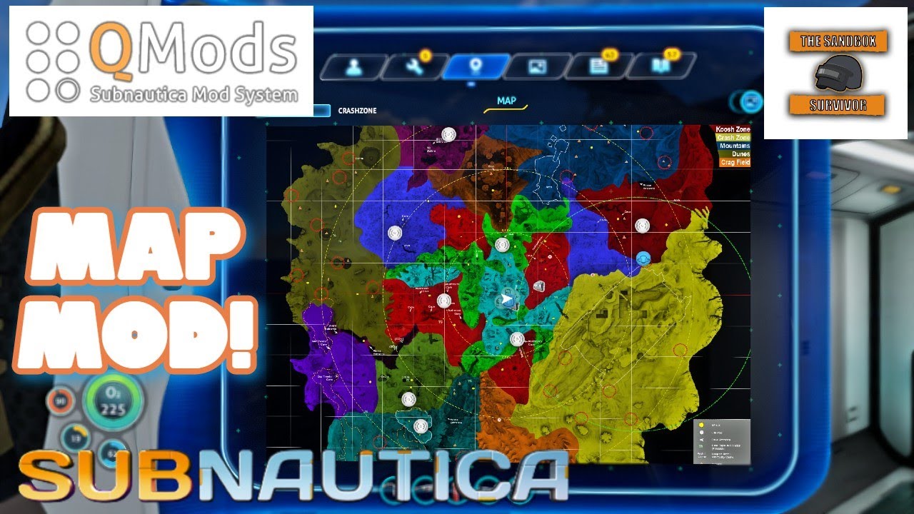 Subnautica Map mod - Nexusmods/Qmods