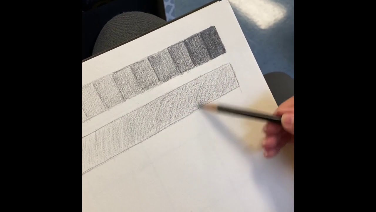 How to create a gradient value scale