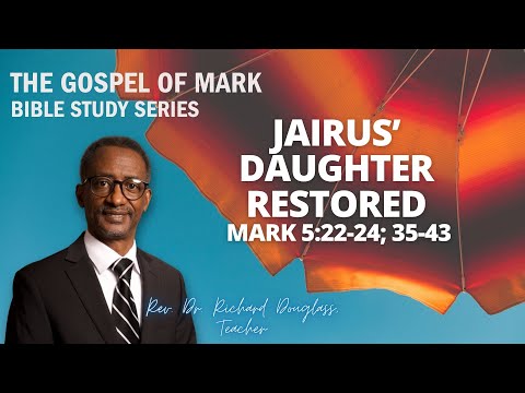 Bible Study June 25, 2025 The Woman with an Issue of Blood Mark 5:25-34