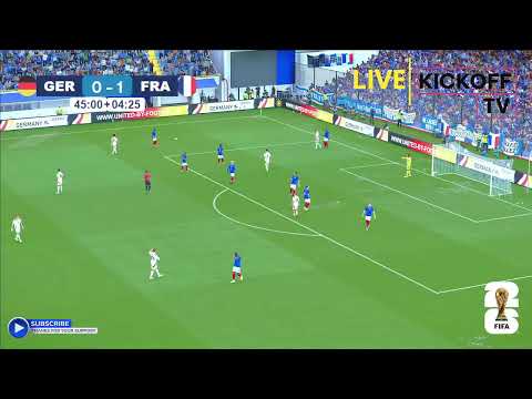 🔴LIVE : GERMANY VS FRANCE | UEFA NATIONS LEAGUE A CHAMPIONSHIP BRONZE-FINAL 2025 | | SIMULATION
