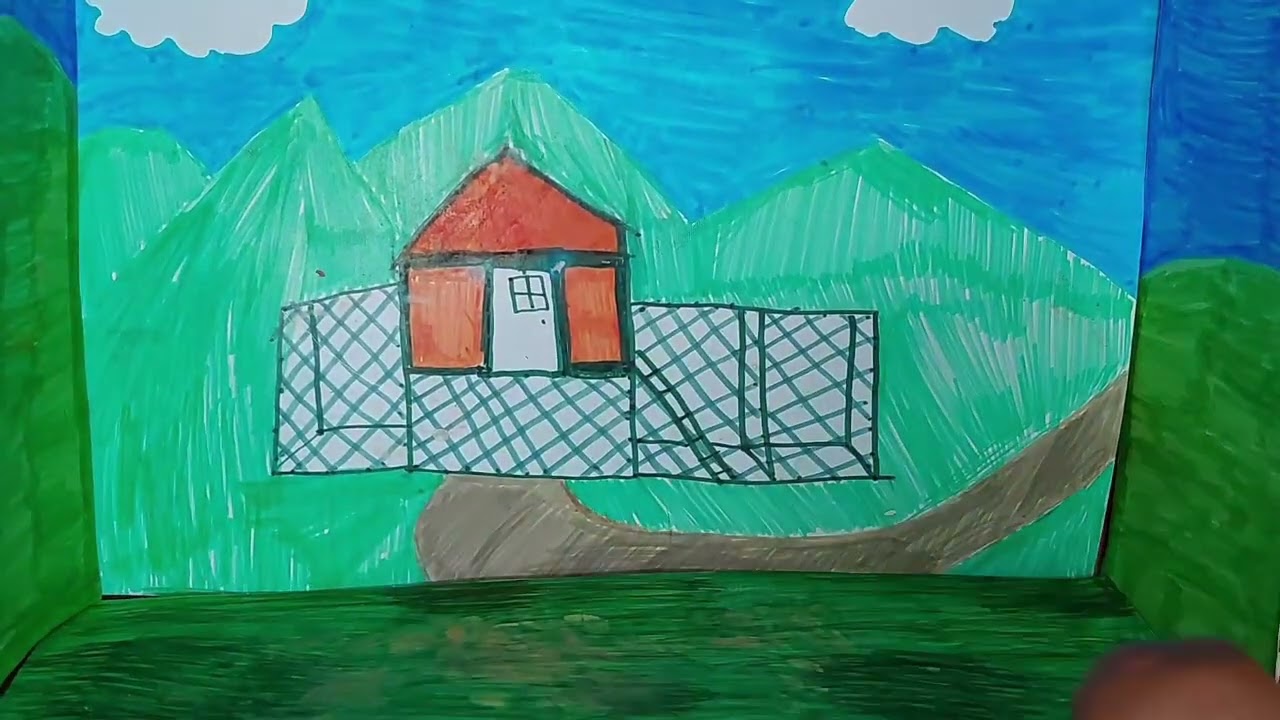 Crazy Chicken Chase Ceramics Trailer