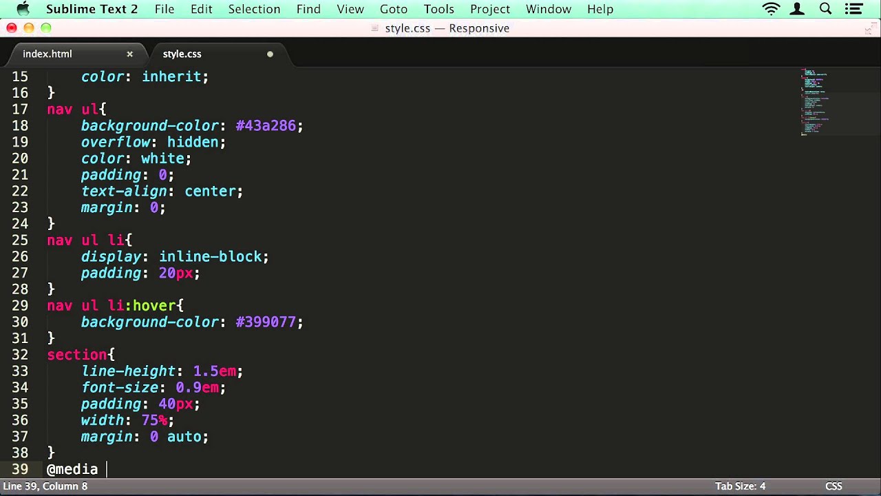 Responsive Web Design: Navigation