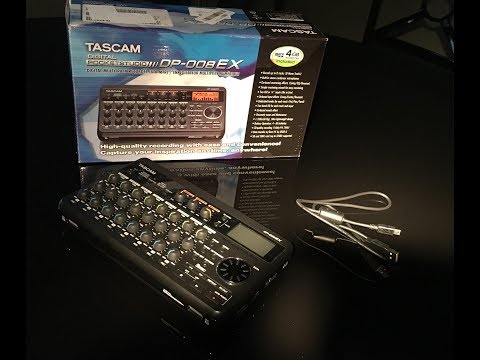 Tascam DP-008EX Overview & First Impression