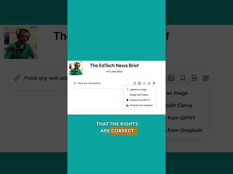 Add Canva designs in Wakelet 👍 #eduducttape #edtech #edtechtips #theEdTechNewsBrief #canva #wakelet